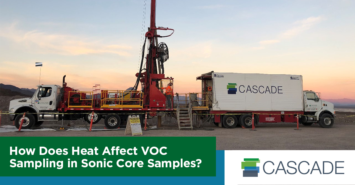 How Does Heat Affect VOC Sampling in Sonic Core Samples?